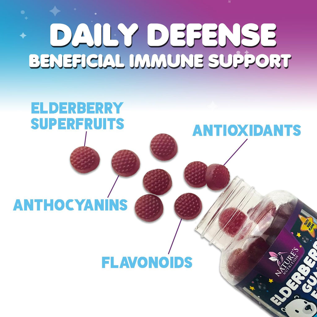 Sambucus elderberry gummies for immunity