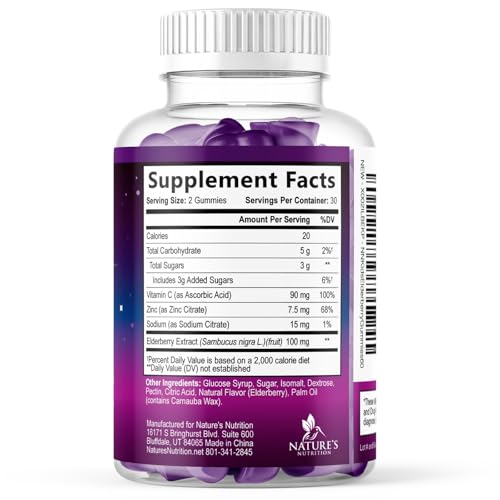 sambucus elderberry gummies for kids