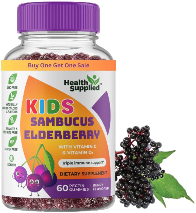 Sambucus elderberry gummies for kids