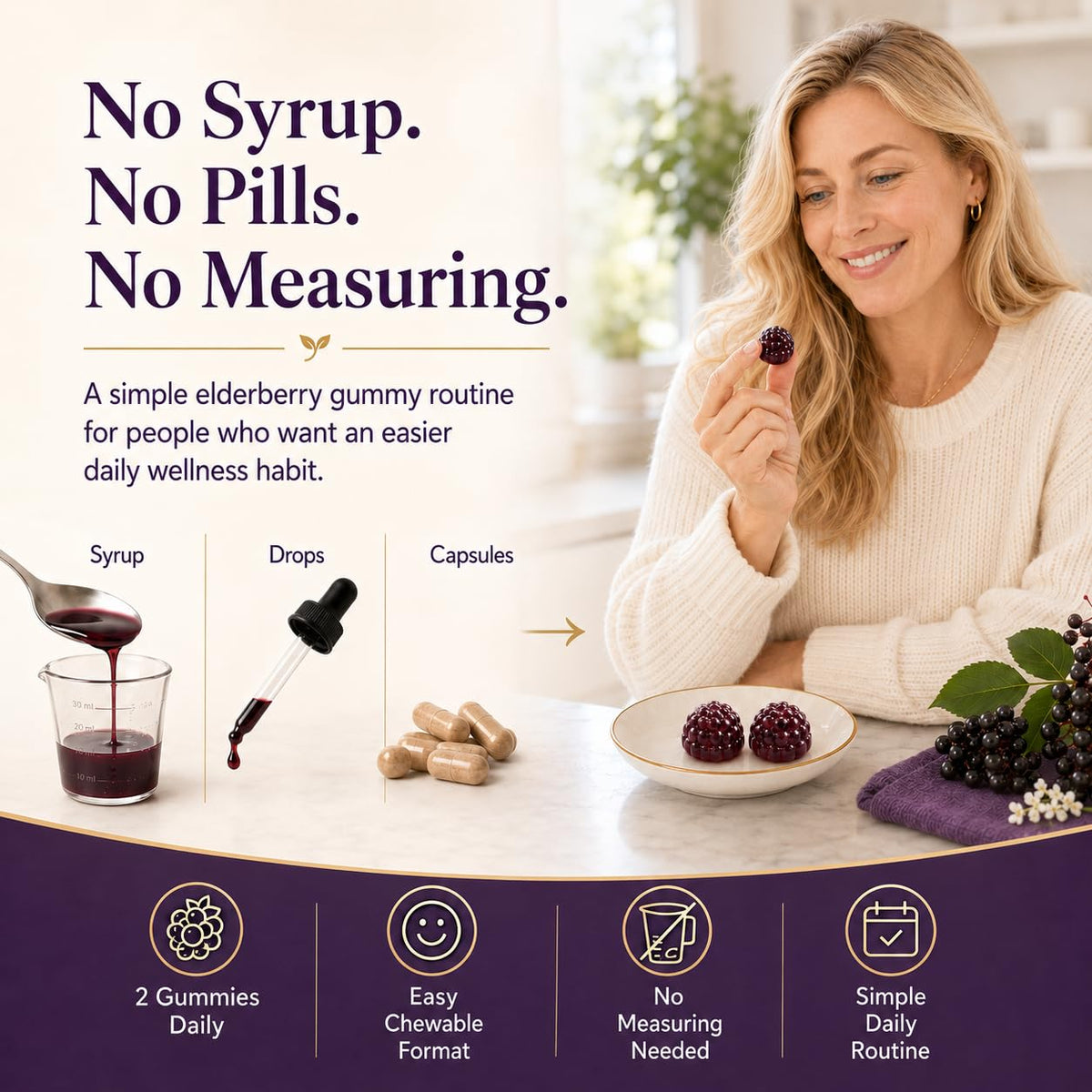 Sambucus elderberry gummies for kids