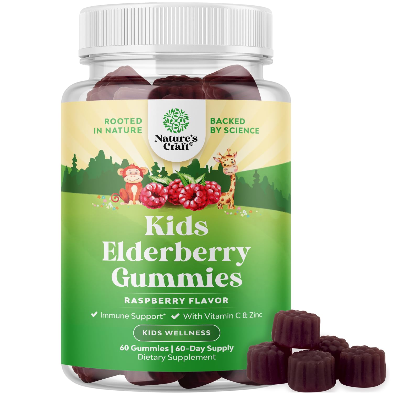 Sambucus elderberry gummies for kids