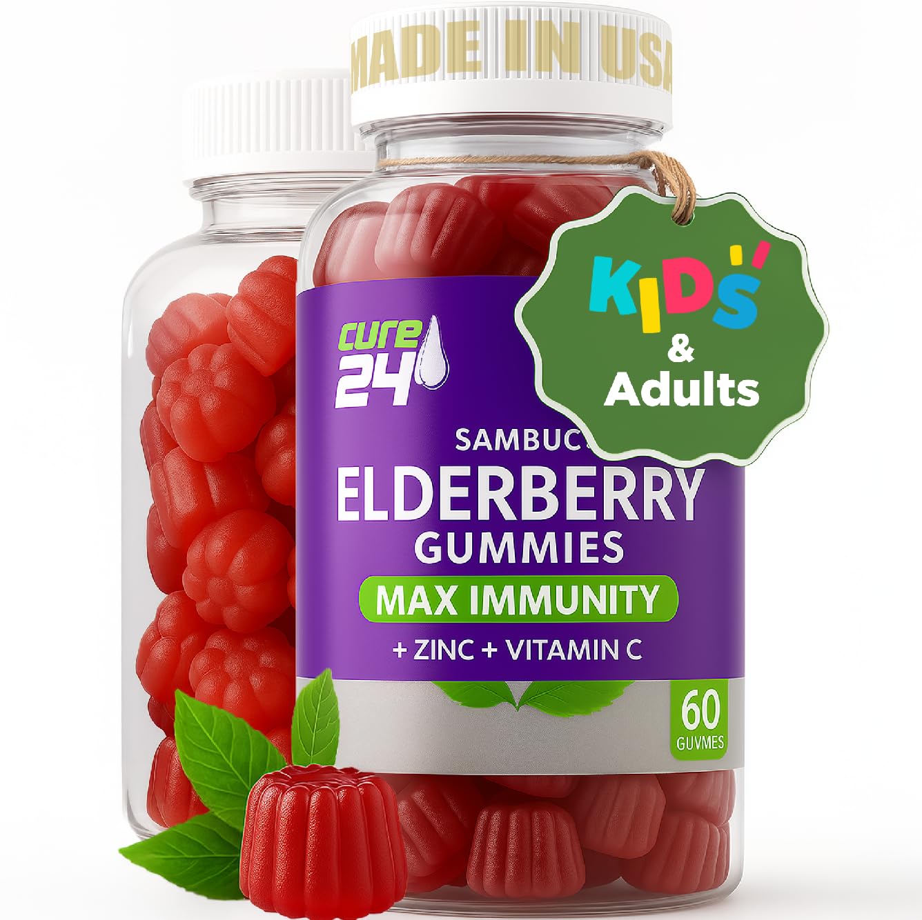 Sambucus elderberry gummies for kids