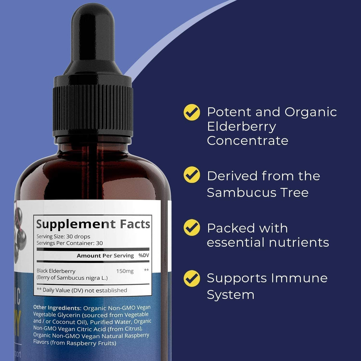 Sambucus elderberry syrup for kids