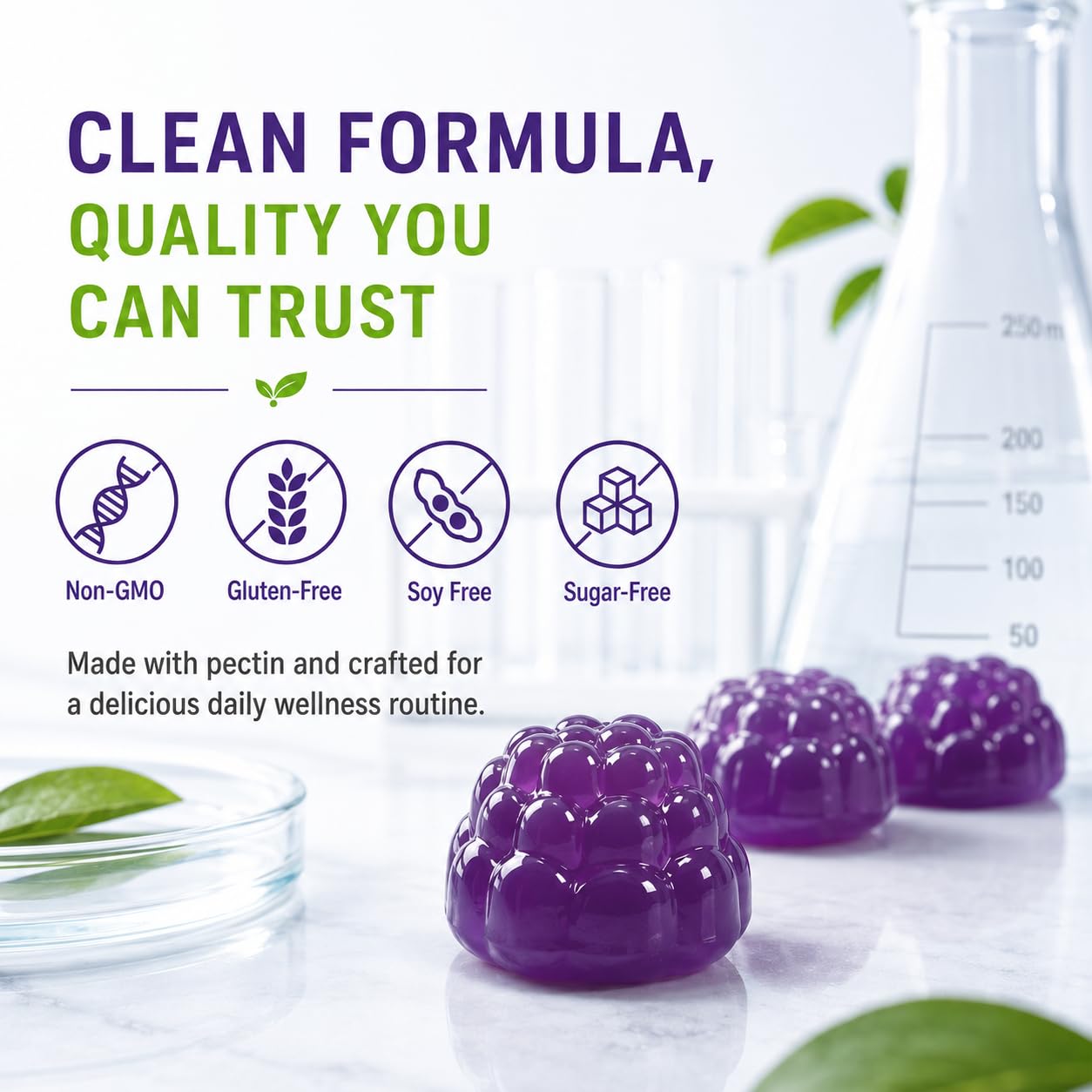 Sambucus gummies with D3 and zinc