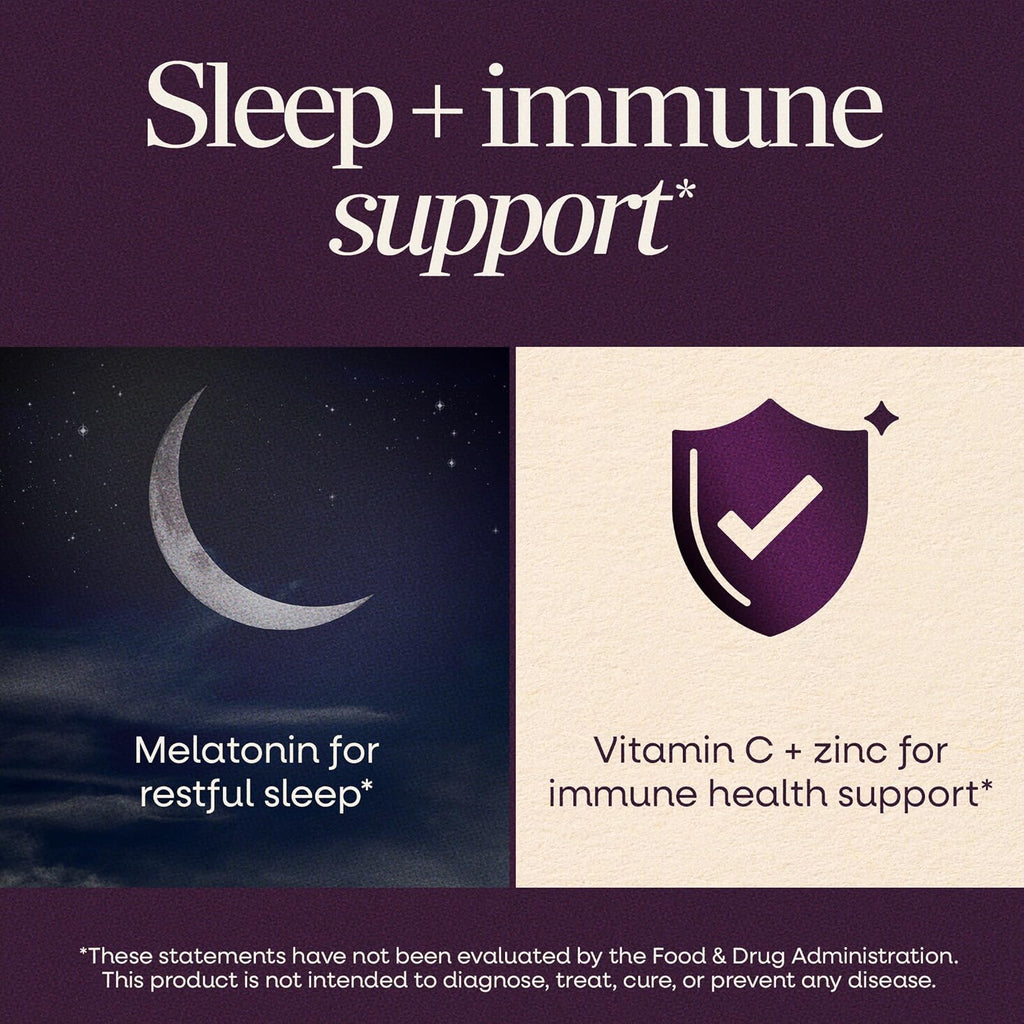 Sambucus gummies with melatonin benefits