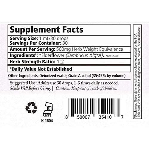 Sambucus Nigra elderflower for wellness