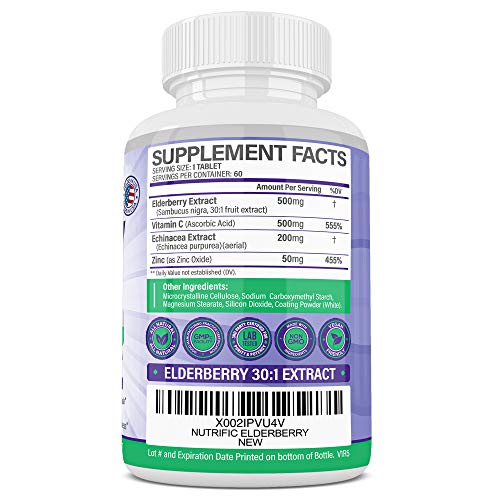 Sambucus Nigra herbal supplement