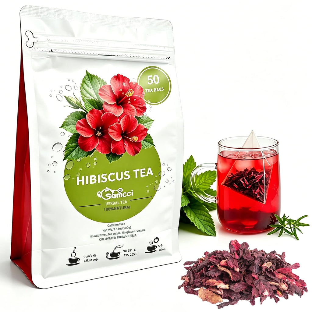 Samcci hibiscus tea bags 50 count