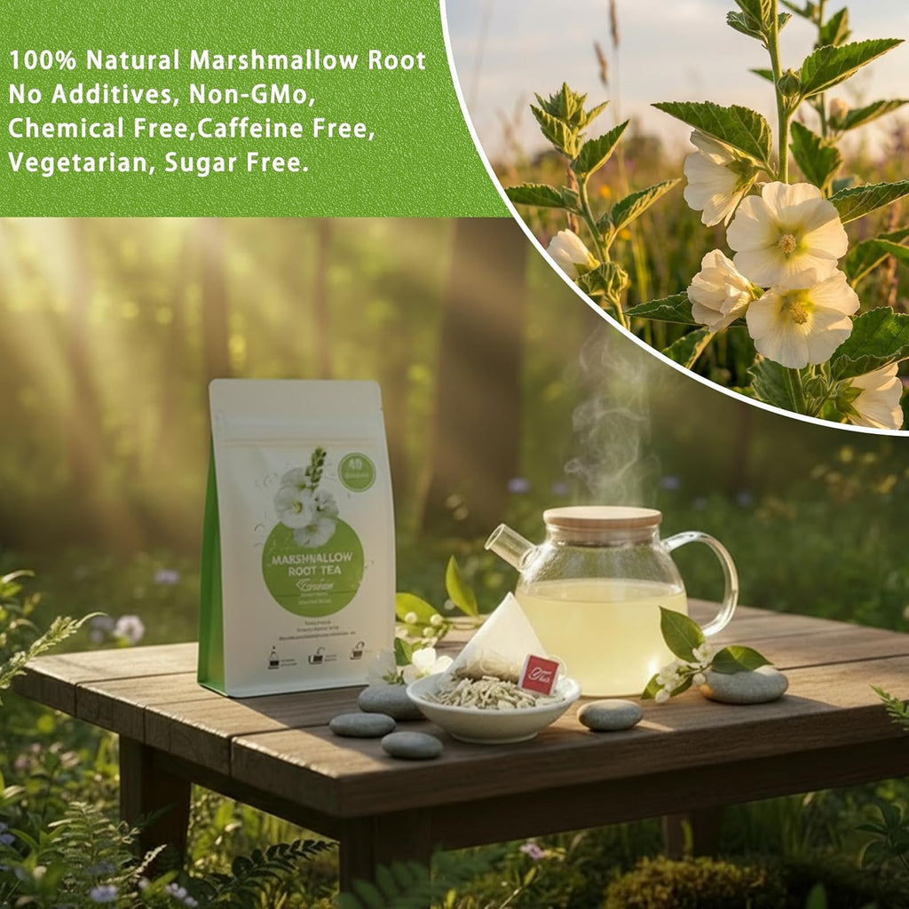 Samcci marshmallow root tea for wellness