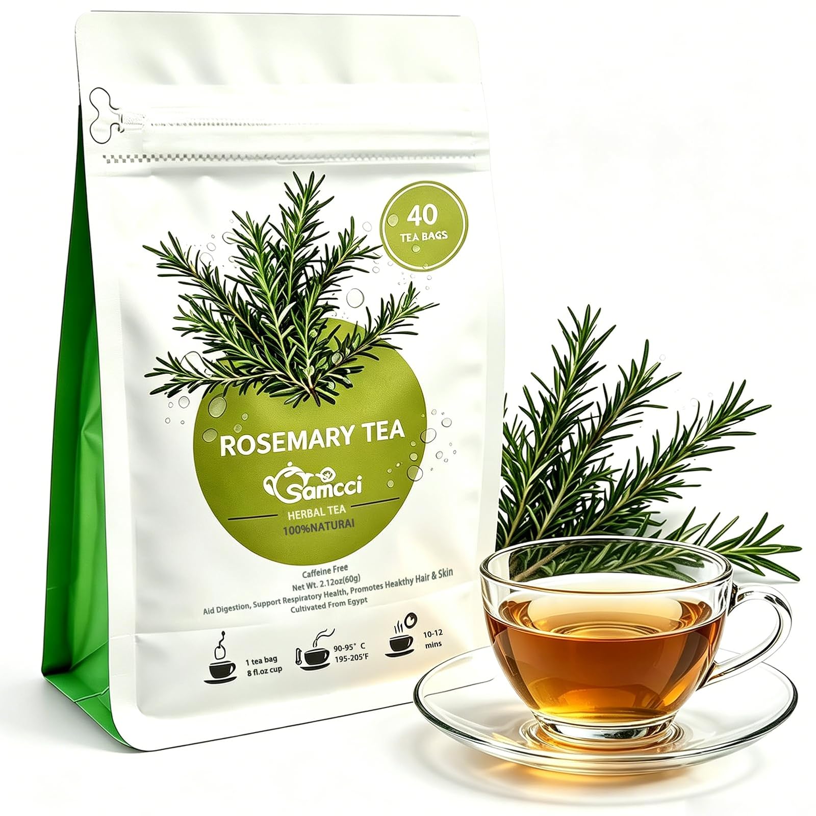 Samcci rosemary herbal tea bags