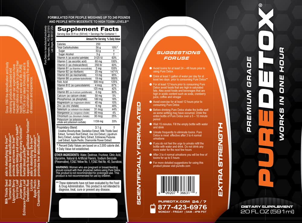 same-day detox cleanse beverage