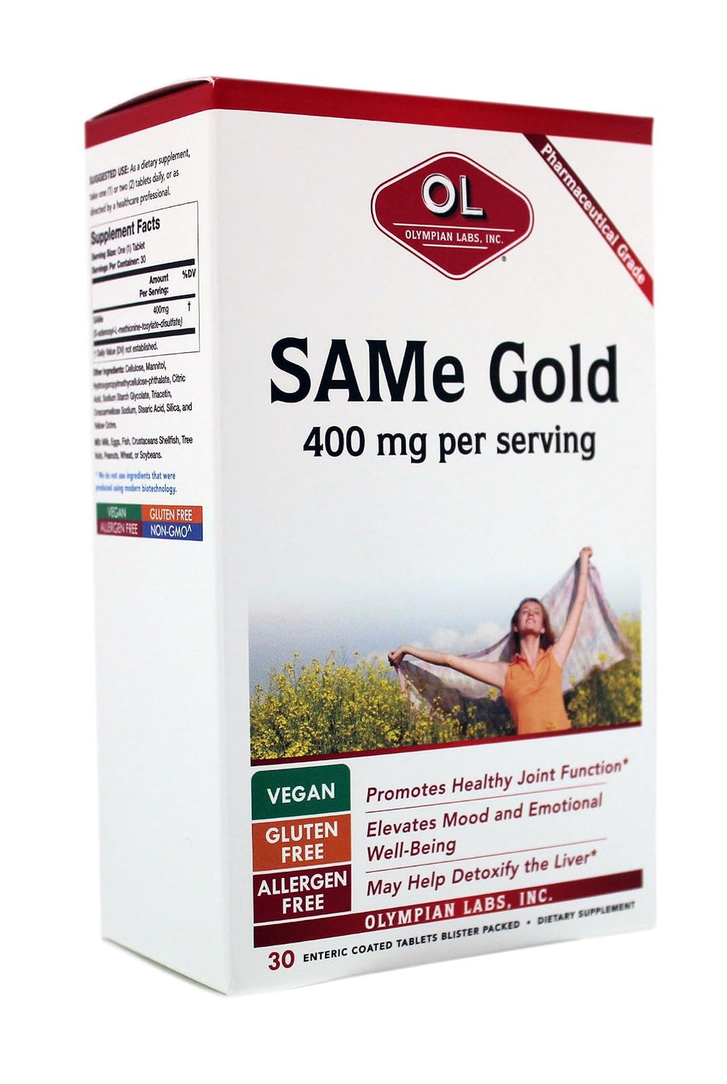 SAMe Gold 400 mg enteric coated tablets