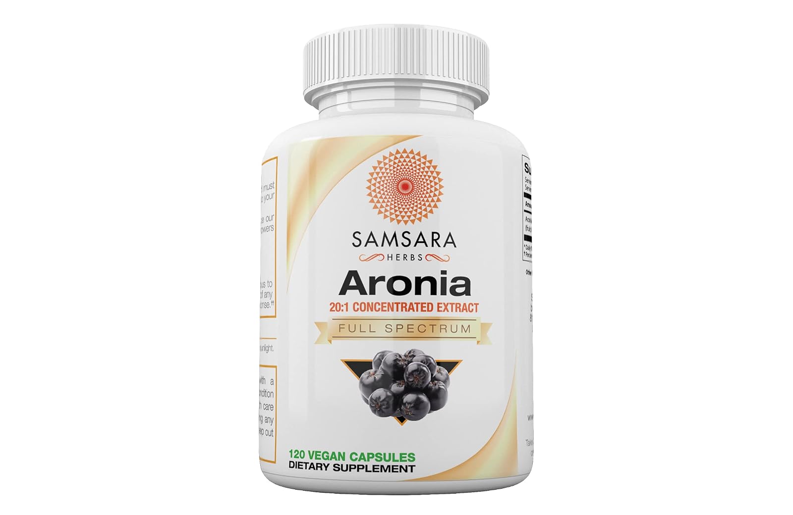 Samsara Herbs Aronia Berry capsules