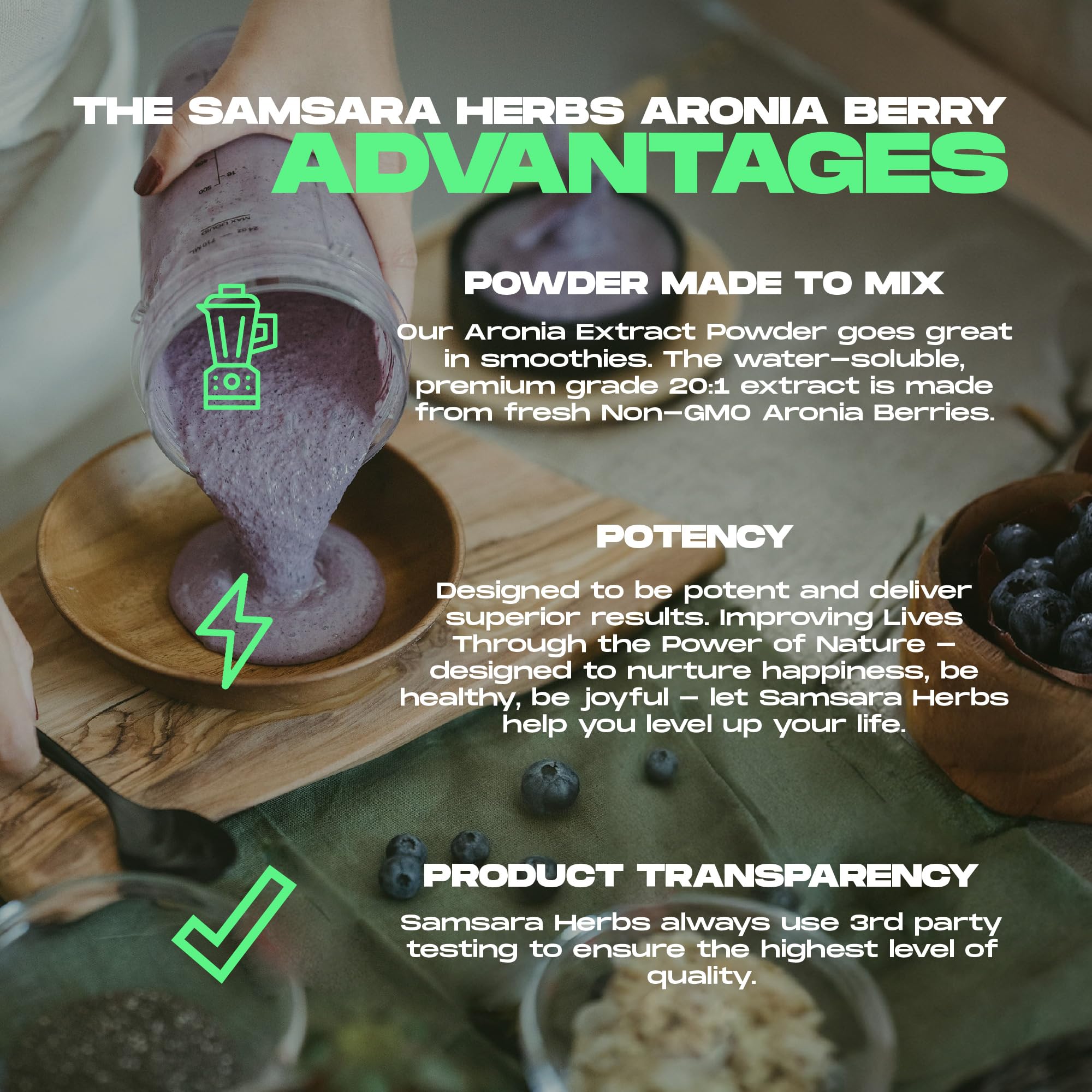 Samsara Herbs health supplement powder
