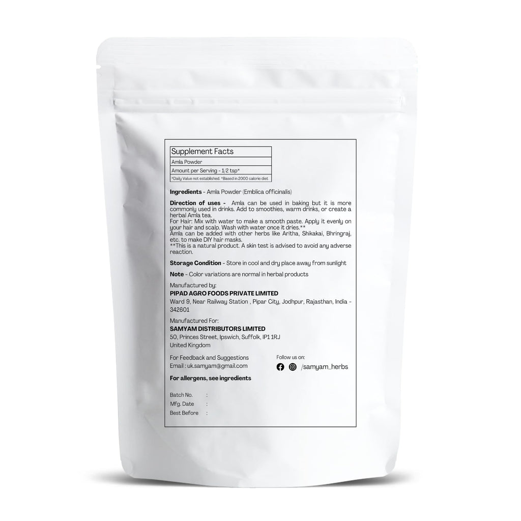 SAMYAM Amla Powder for hair health