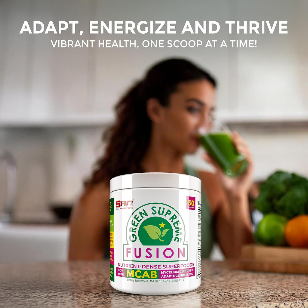 SAN Nutrition greens powders for vitality