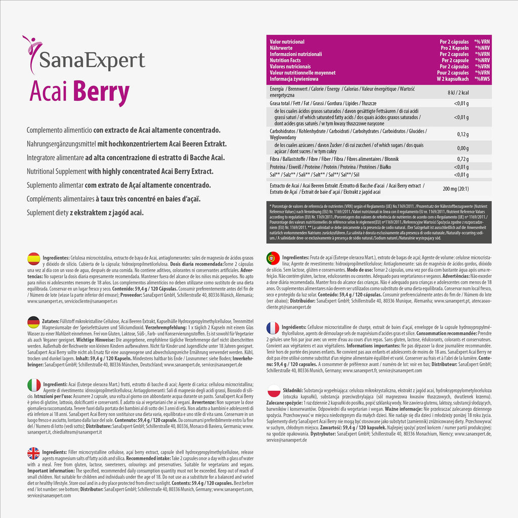 SanaExpert blended vitamin benefits