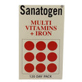 Sanatogen multivitamins with iron for energy