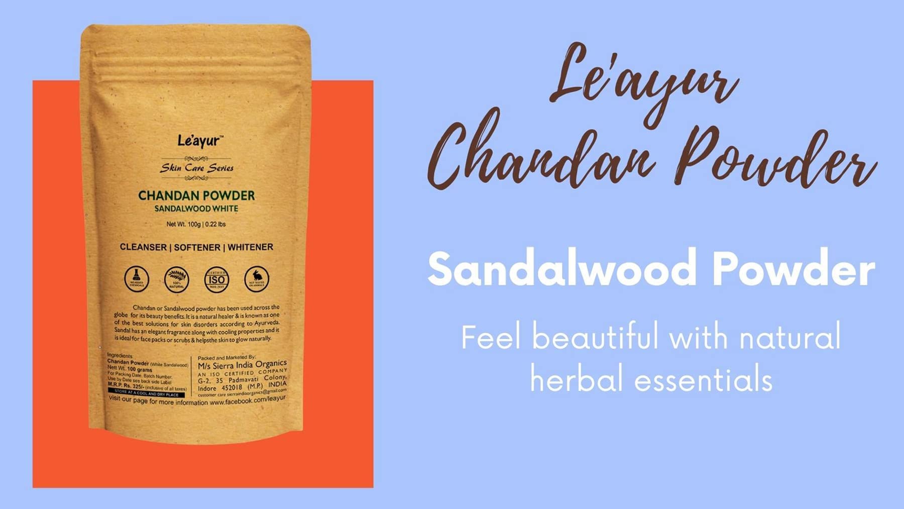 sandalwood powder for stress relief