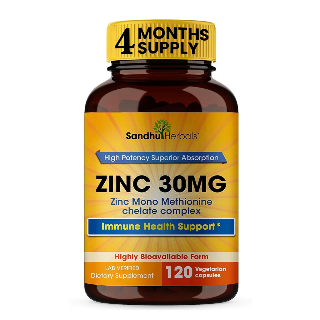 Sandhu Herbals zinc supplement capsules