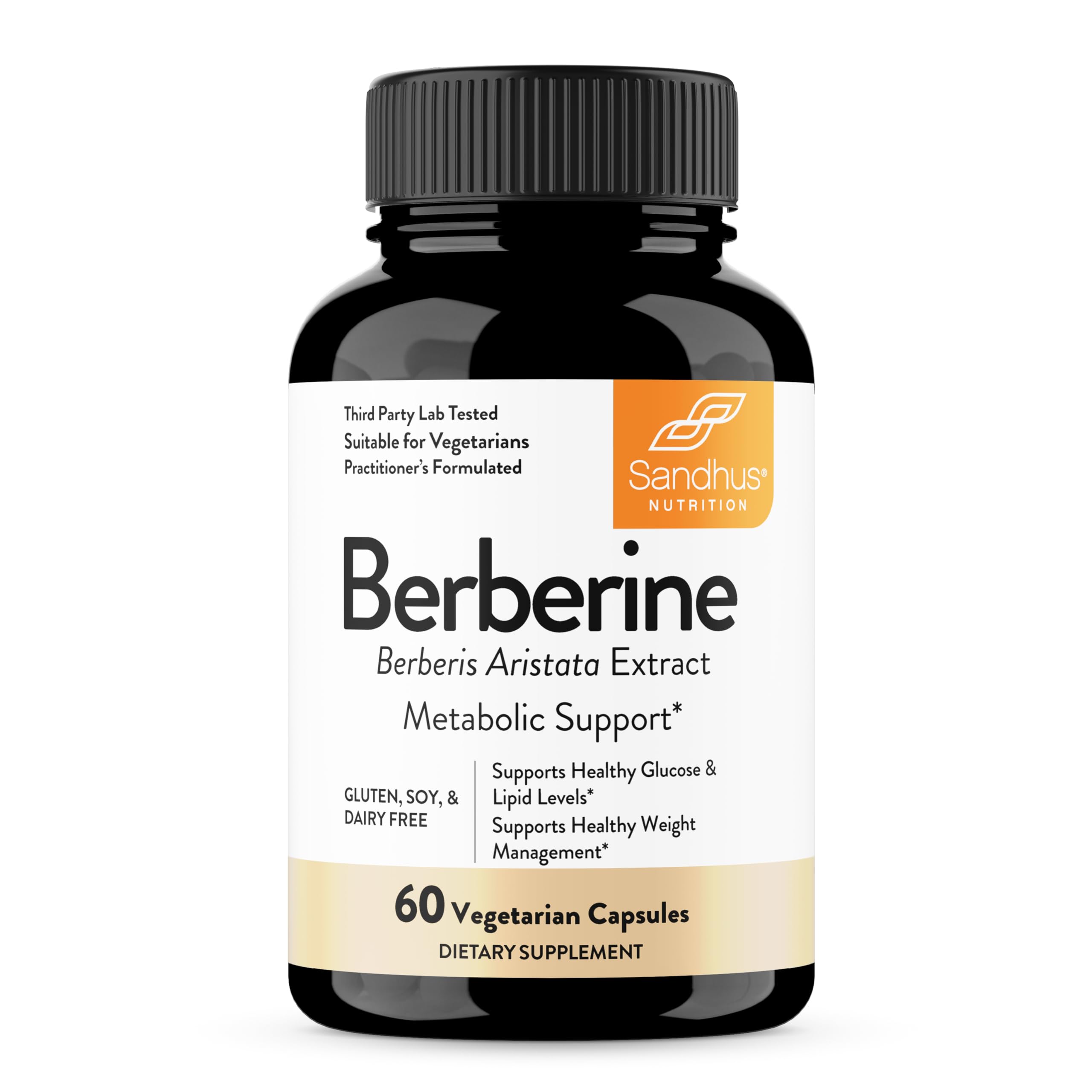 Sandhu's Berberine HCL capsules for weight management