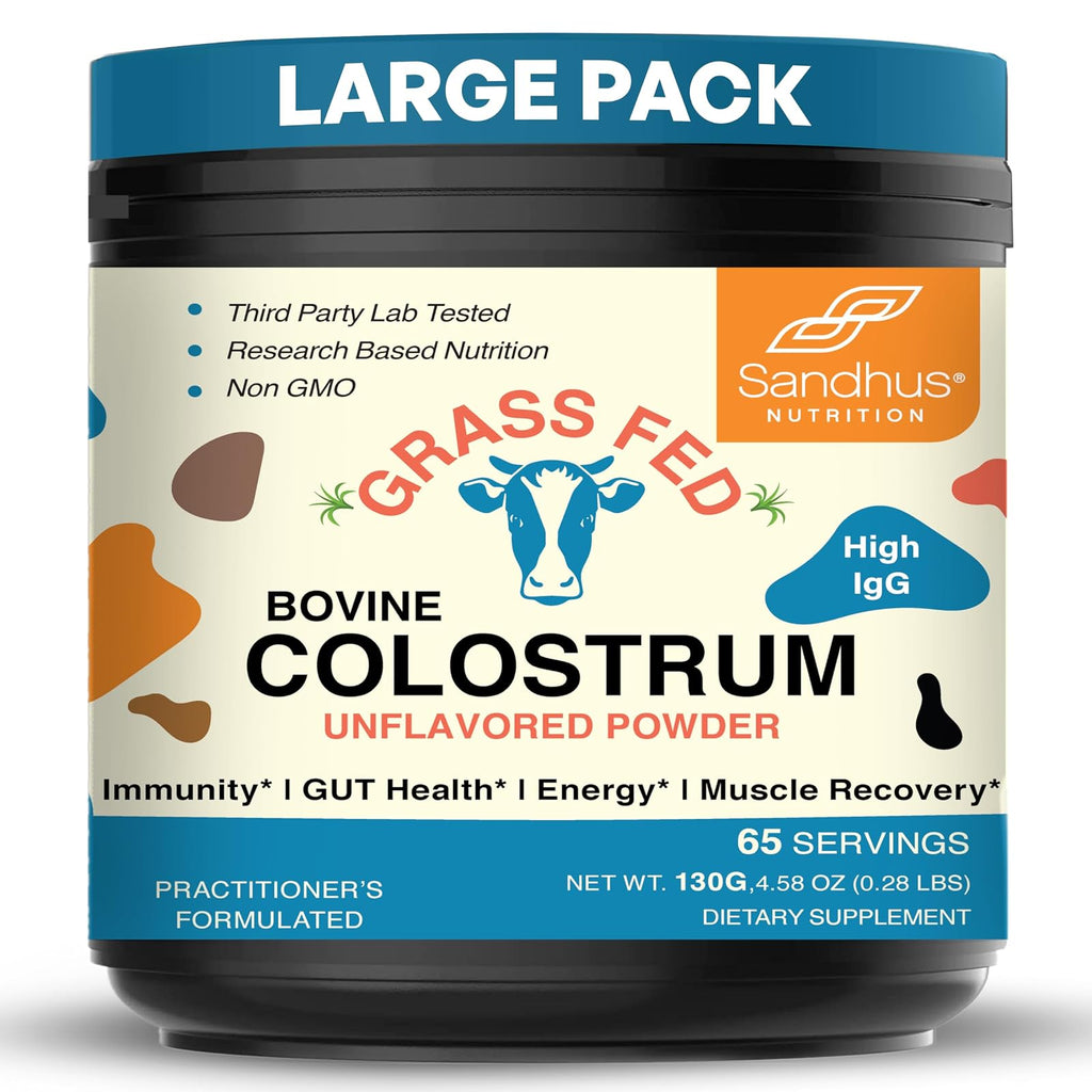 Sandhu's bovine colostrum powder benefits