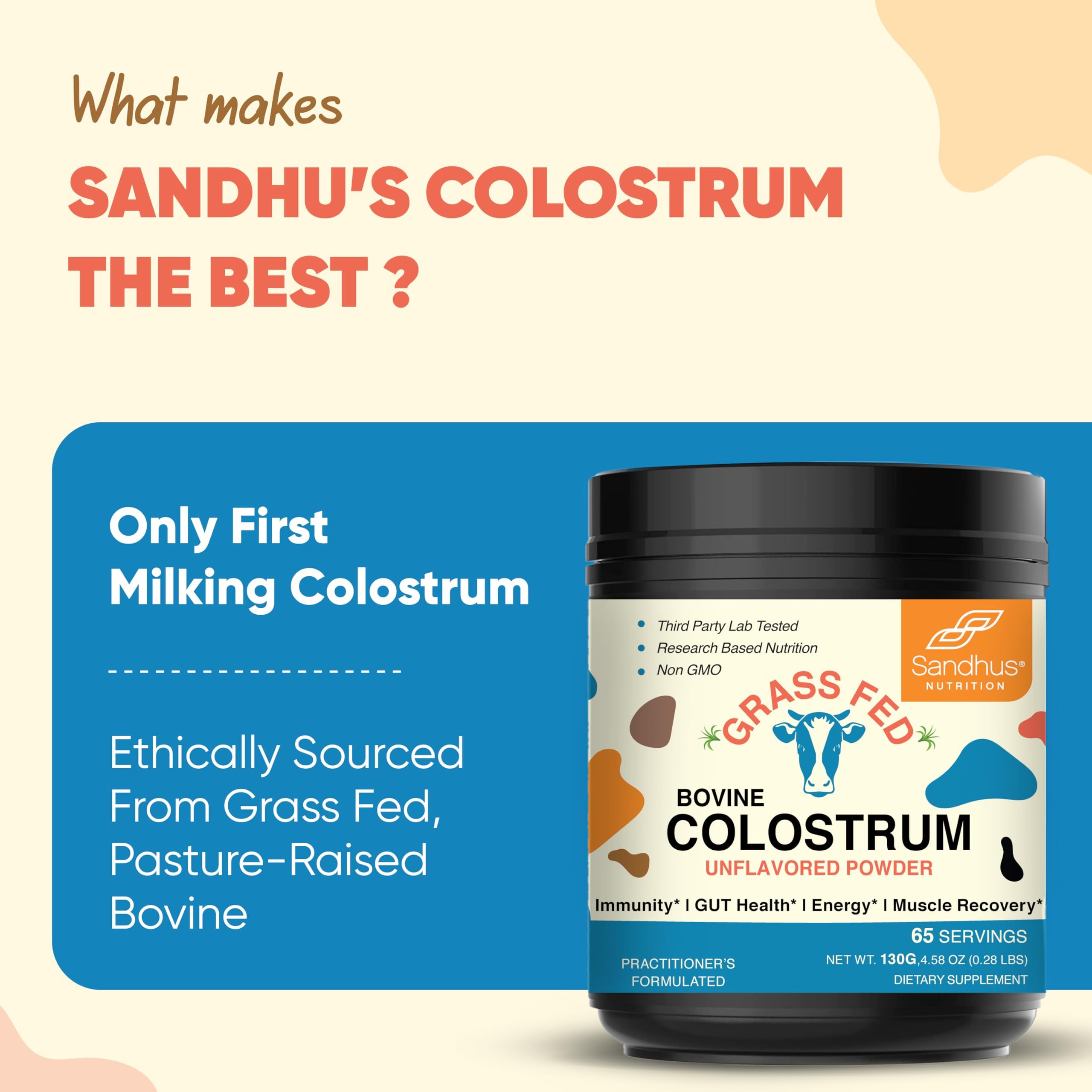 Sandhu's colostrum for balanced health