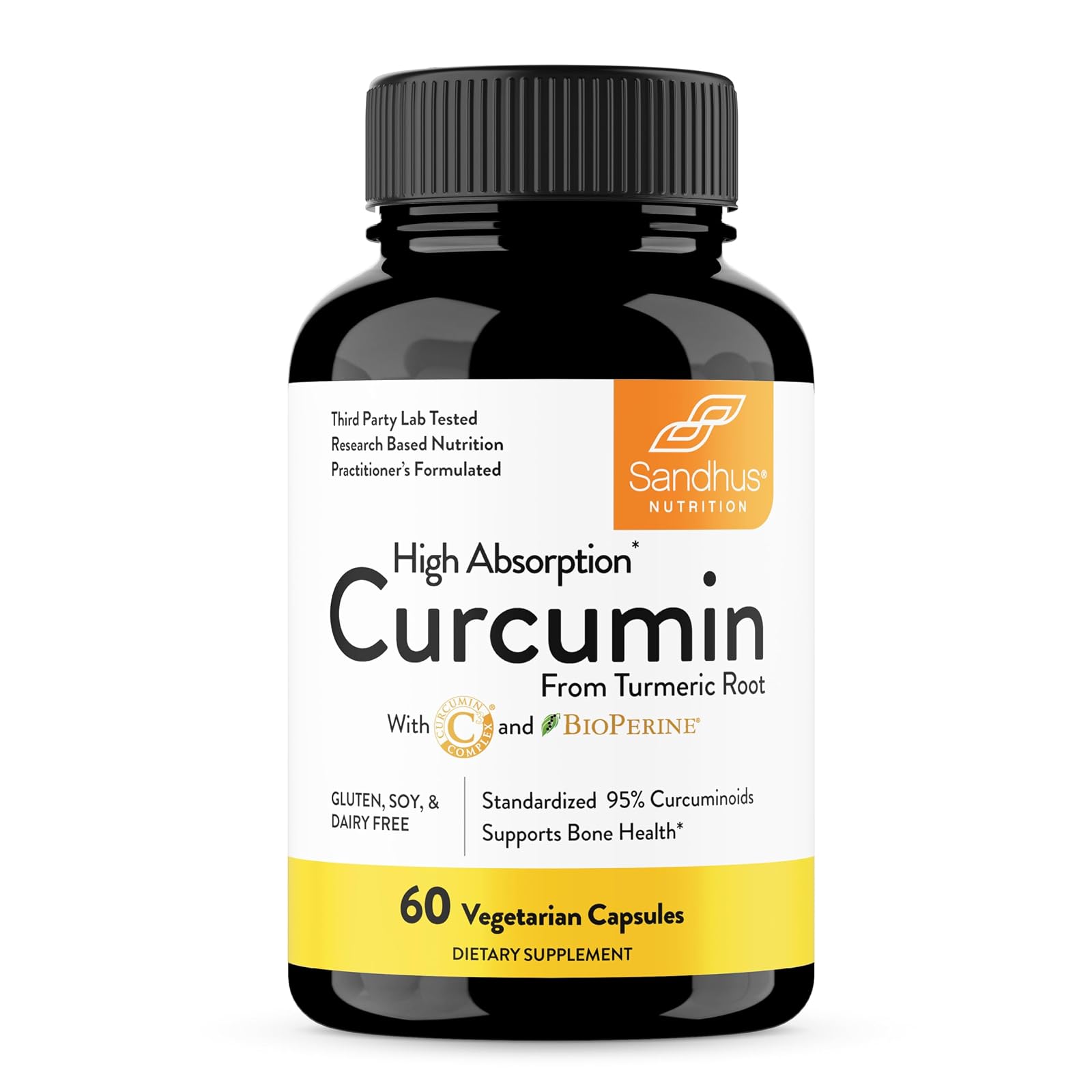 Sandhu's curcumin C3 complex capsules