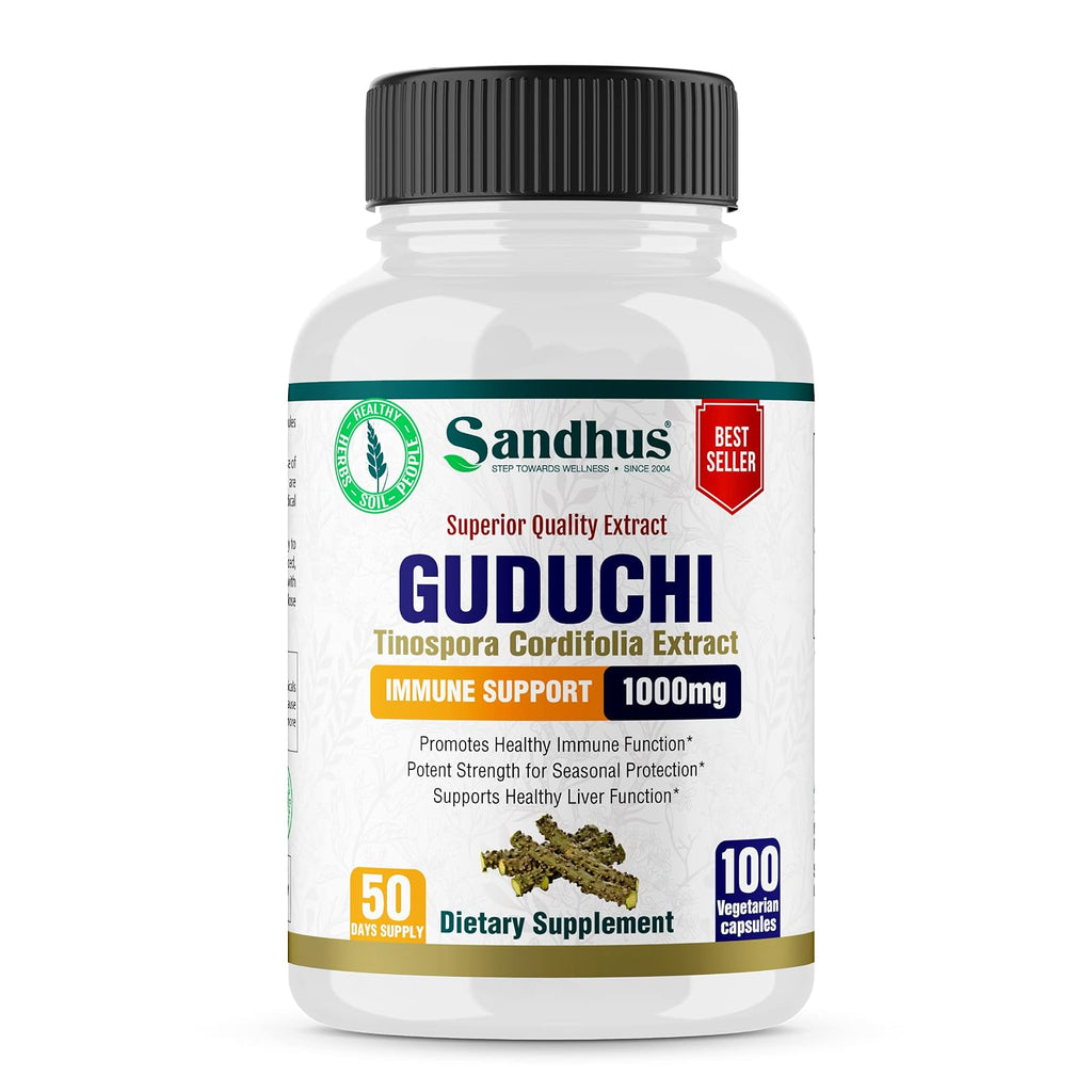 Sandhu's Guduchi multivitamins for wellness