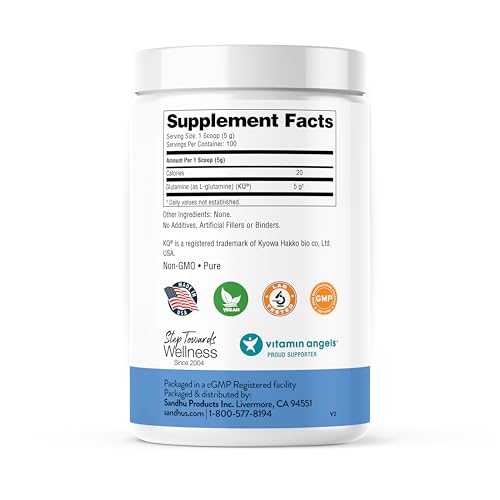 Sandhu's L-Glutamine for improved endurance