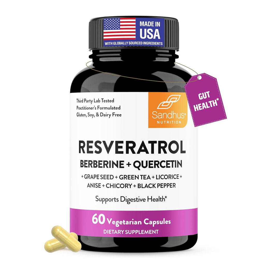 Sandhu's resveratrol digestive capsules