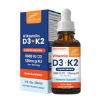 Sandhu's Vitamin D3 K2 drops for bone health