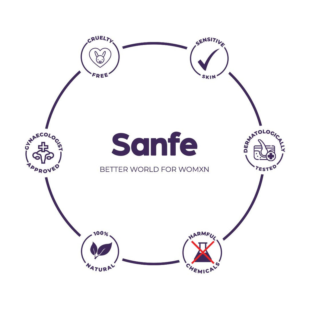 Sanfe scrub for healthy skin