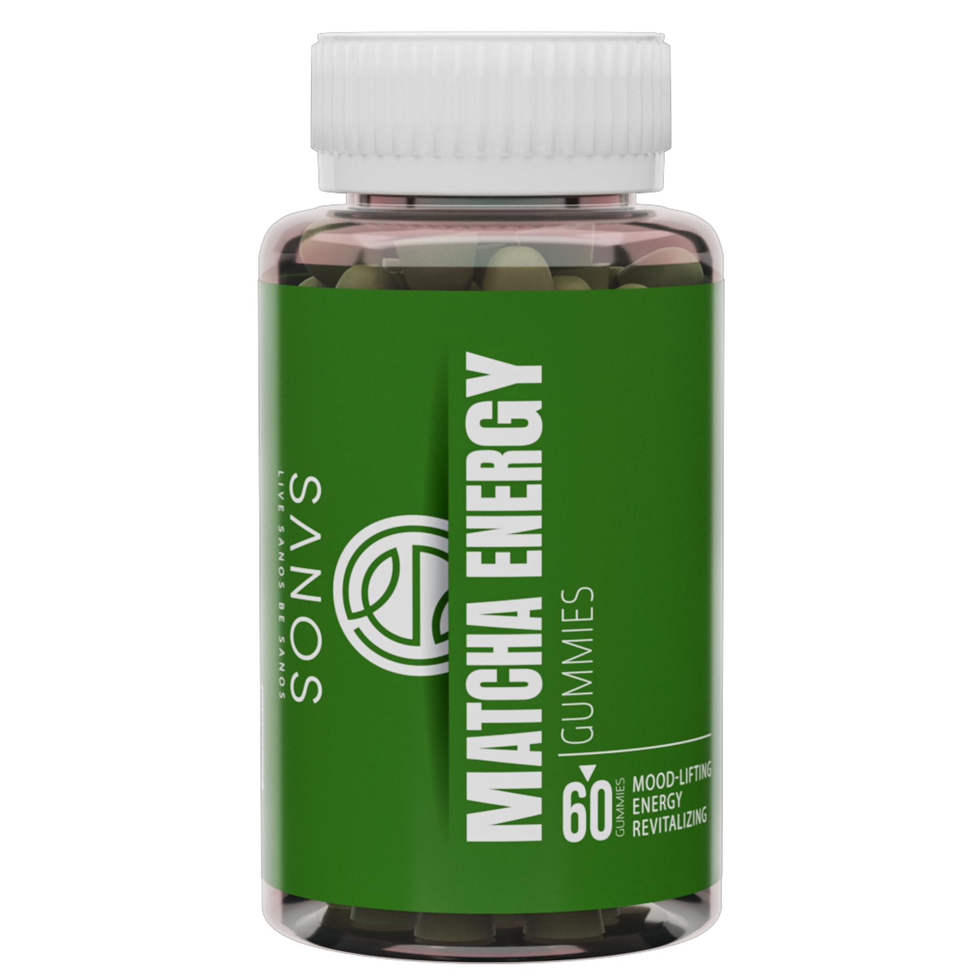 SANOS green tea energy gummies