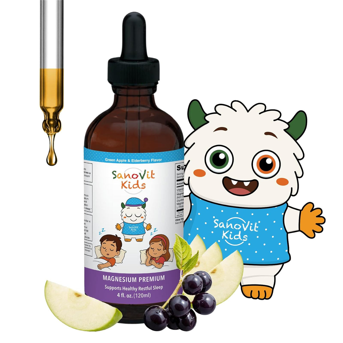 SanoVit Kids magnesium liquid supplement