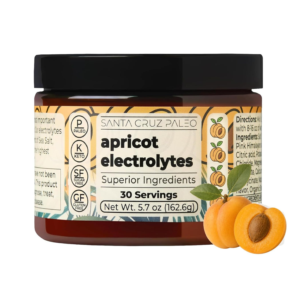 Santa Cruz electrolyte powder apricot flavour