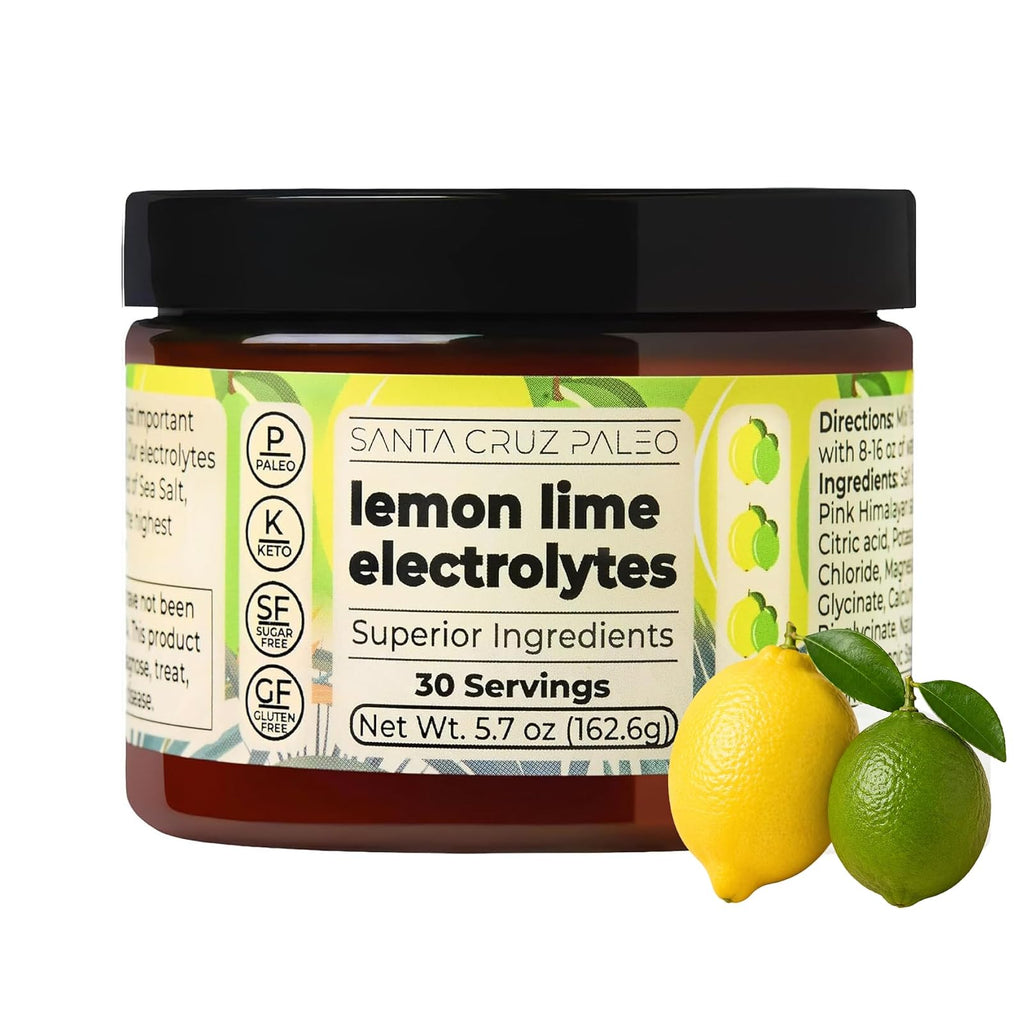 Santa Cruz electrolyte powder lemon lime