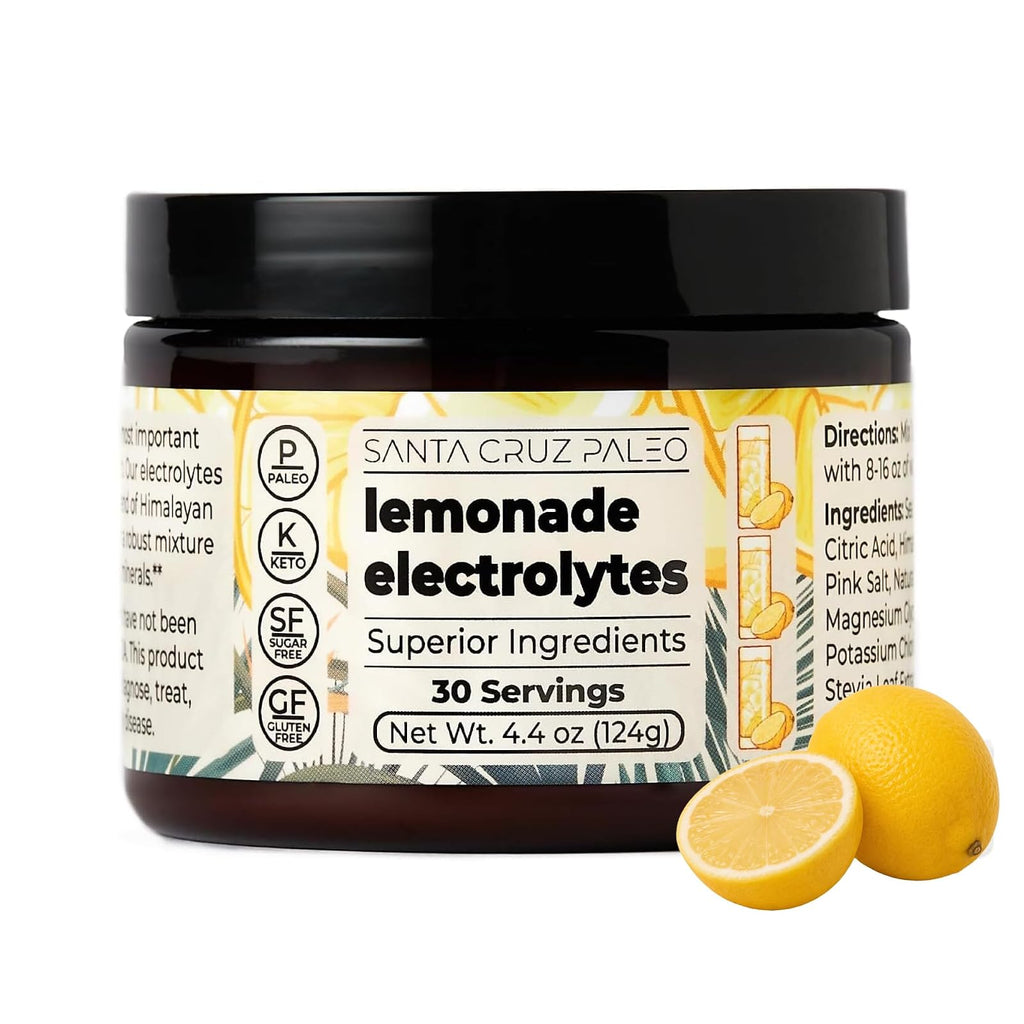 Santa Cruz electrolyte powder lemonade