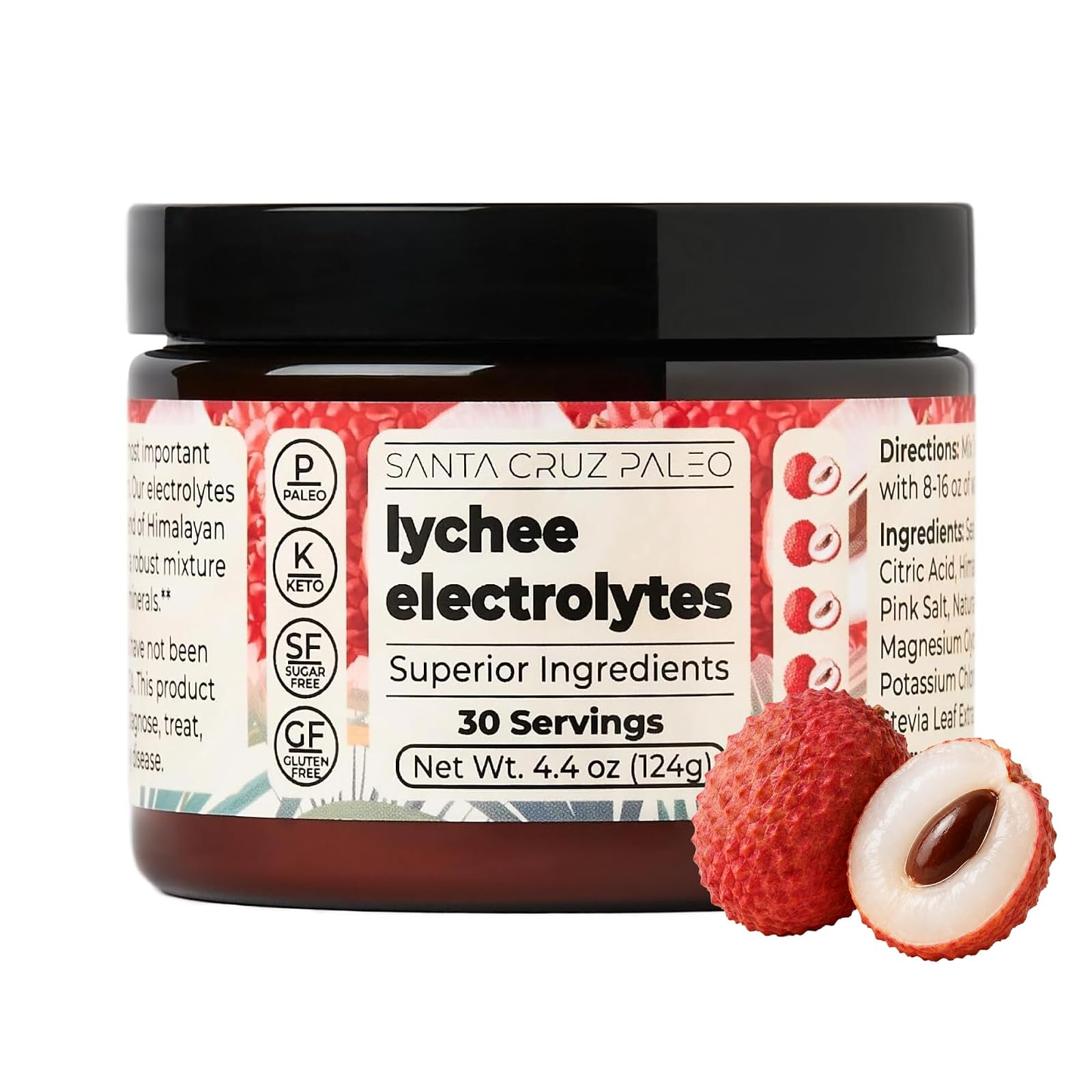 Santa Cruz electrolyte powder lychee flavour