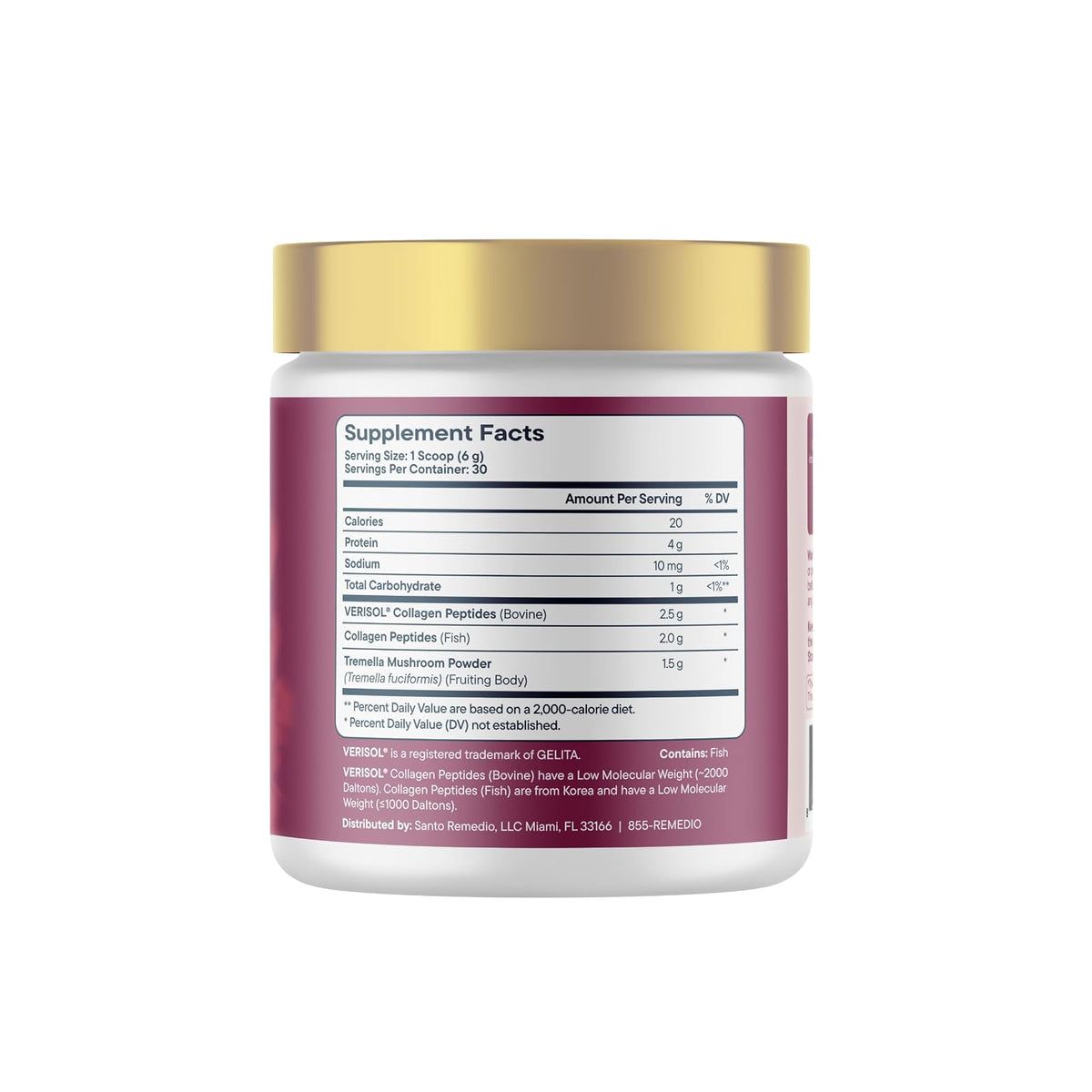 Santo Remedio collagen for hydration