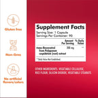 Santo Remedio Trans-Resveratrol for heart health