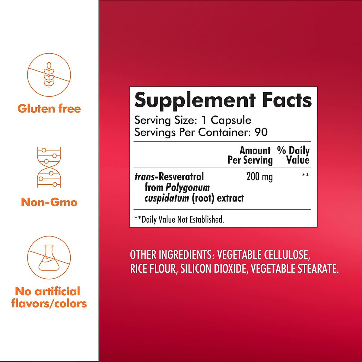 Santo Remedio Trans-Resveratrol for heart health