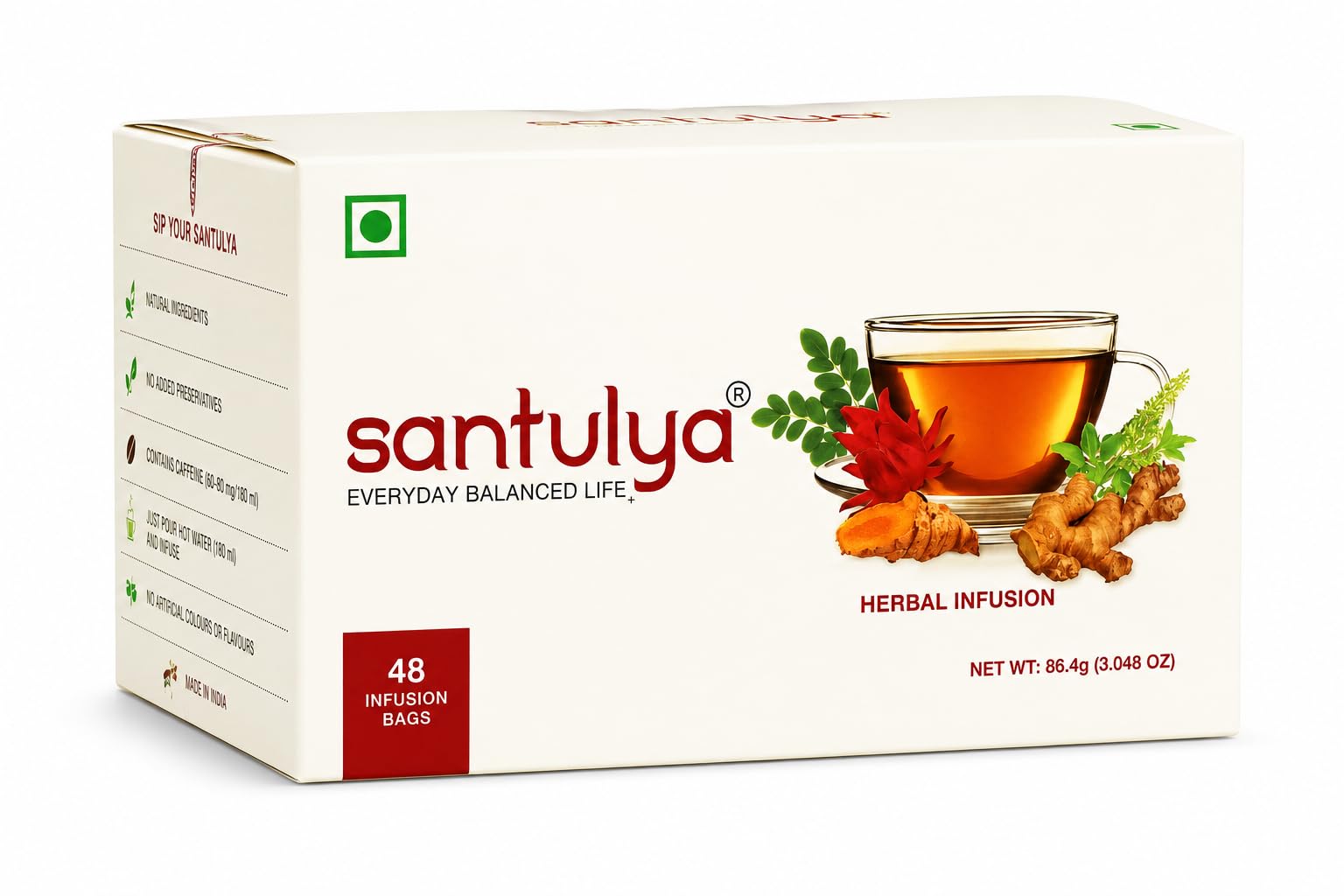 SANTULYA herbal tea for relaxation