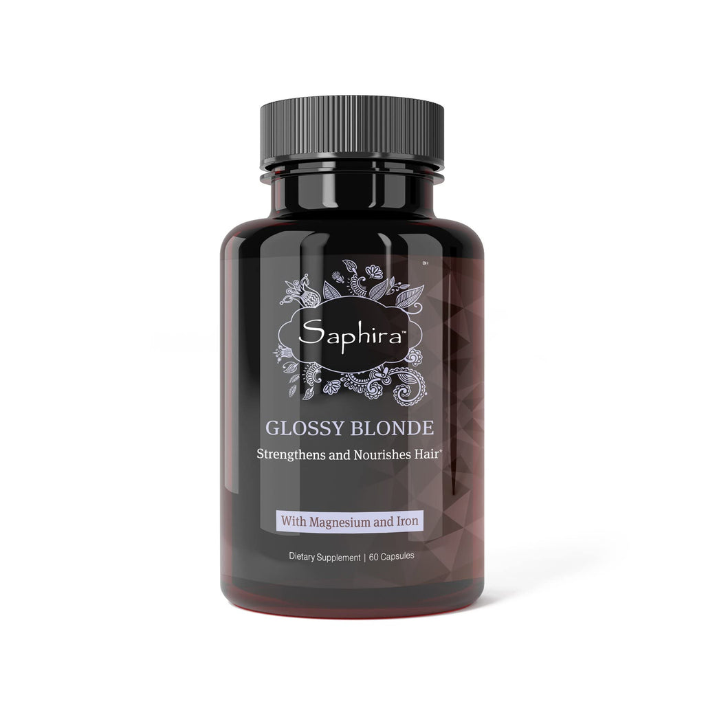 Saphira Glossy Blonde hair vitamins