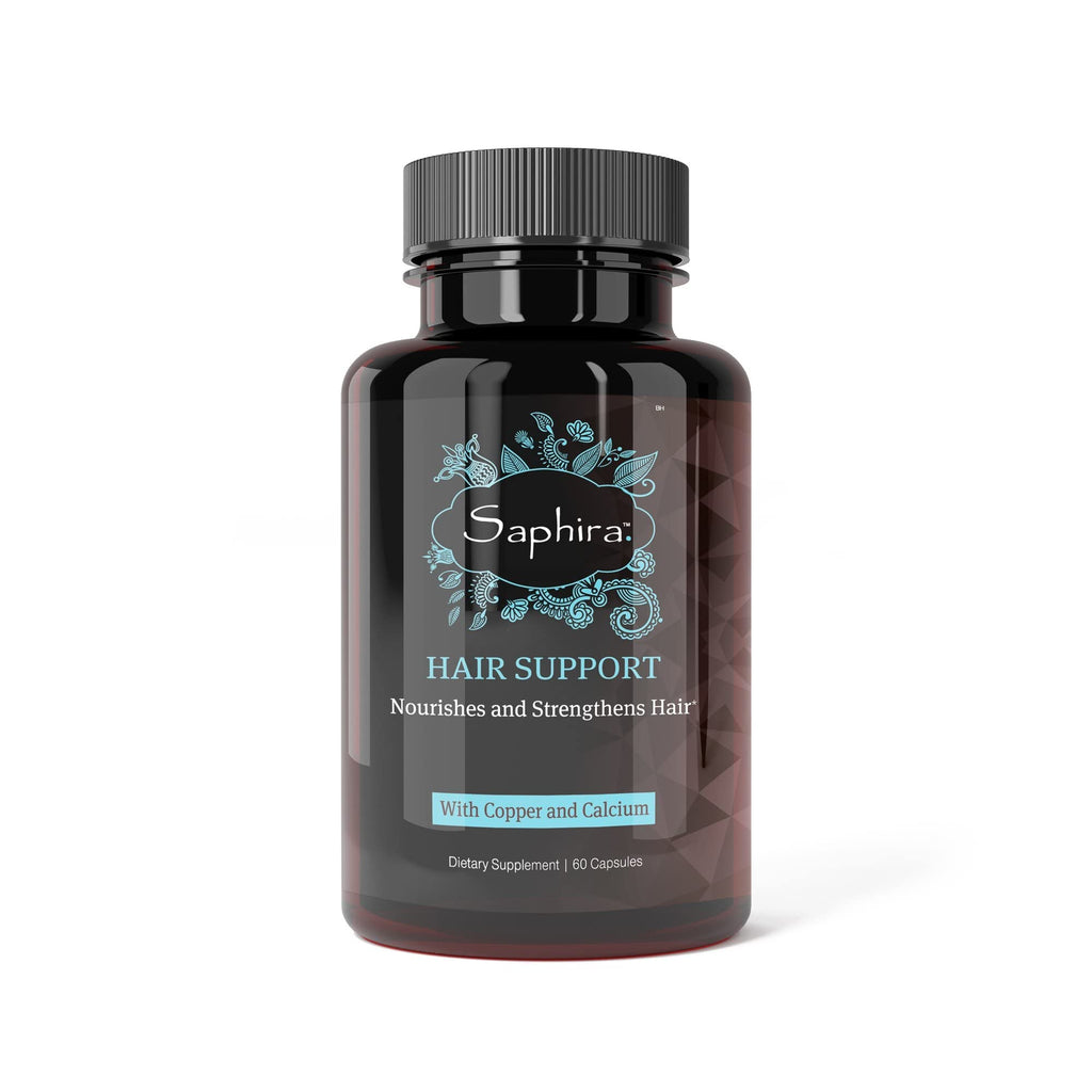 Saphira hair support supplement capsules