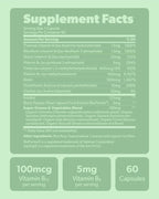 sapling vitamin b complex for overall health