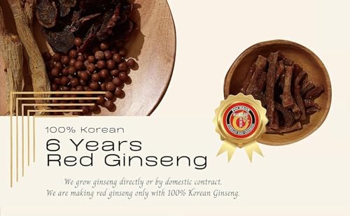 saponin-rich red ginseng roots