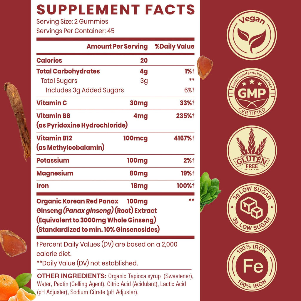 Sapotax ginseng for immune support