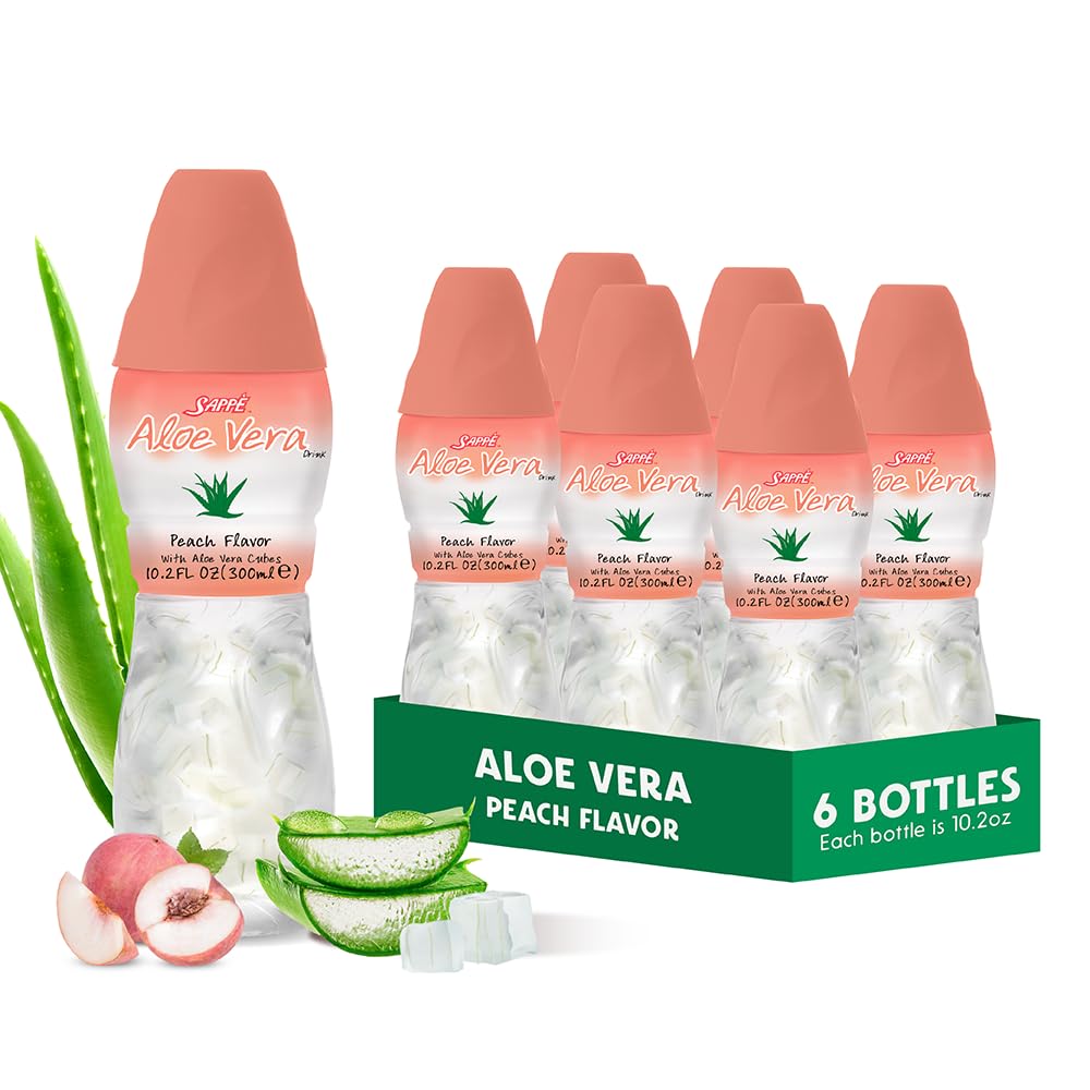 Sappe aloe vera juice peach flavour