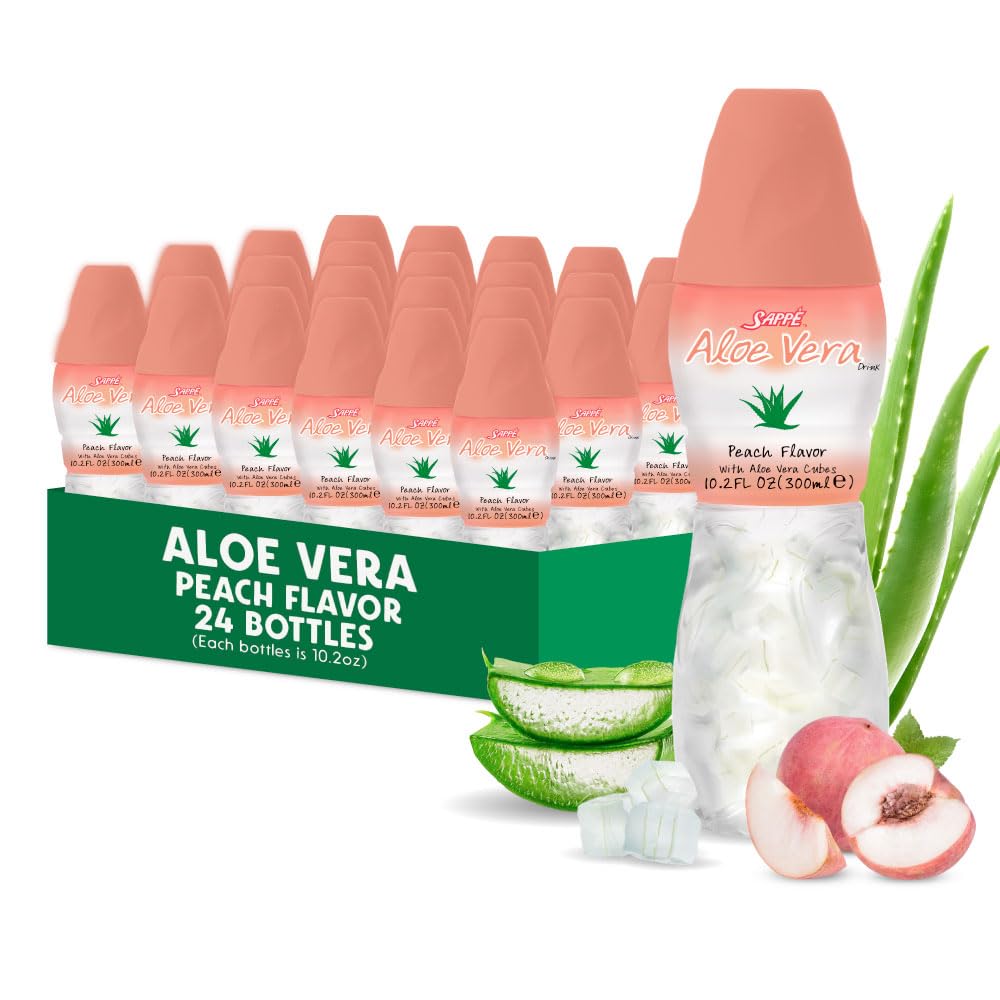 Sappe Aloe Vera juice peach flavour